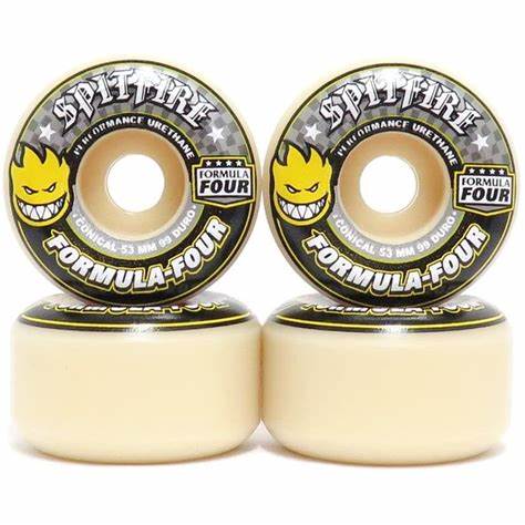 Spitfire Formula Four Conical 52MM 99D (Set of 4) – Sunland Skate Shop