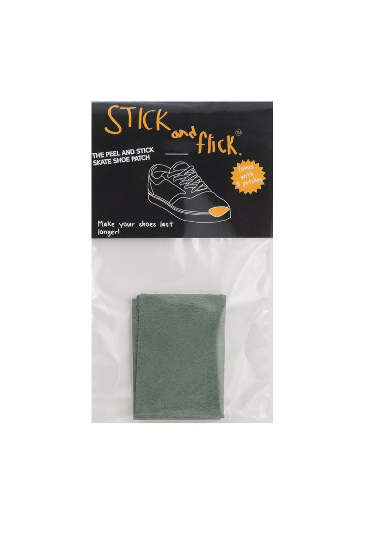 Stick and Flick Suede Peel and Stick Shoe Patch – Sunland Skate Shop